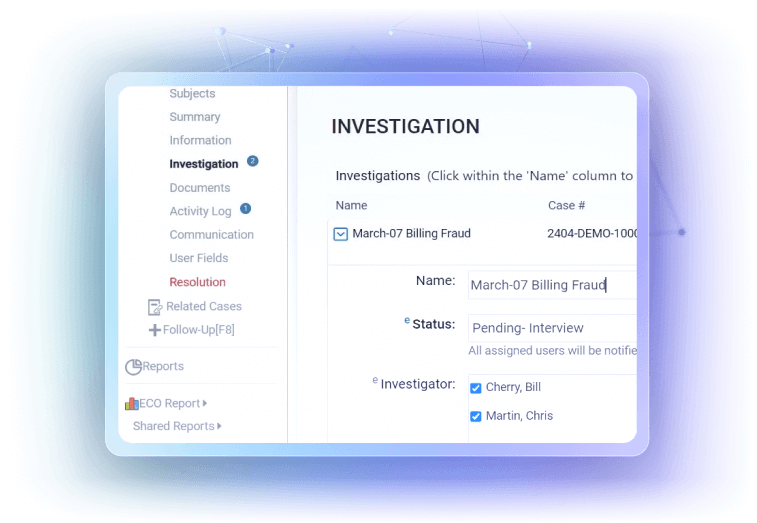 Workplace Compliance Investigations Software | Ethico
