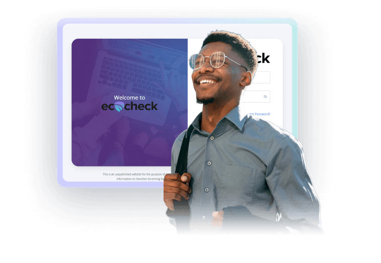 Sanction Screening & Exclusion Monitoring Platform | EcoCheck